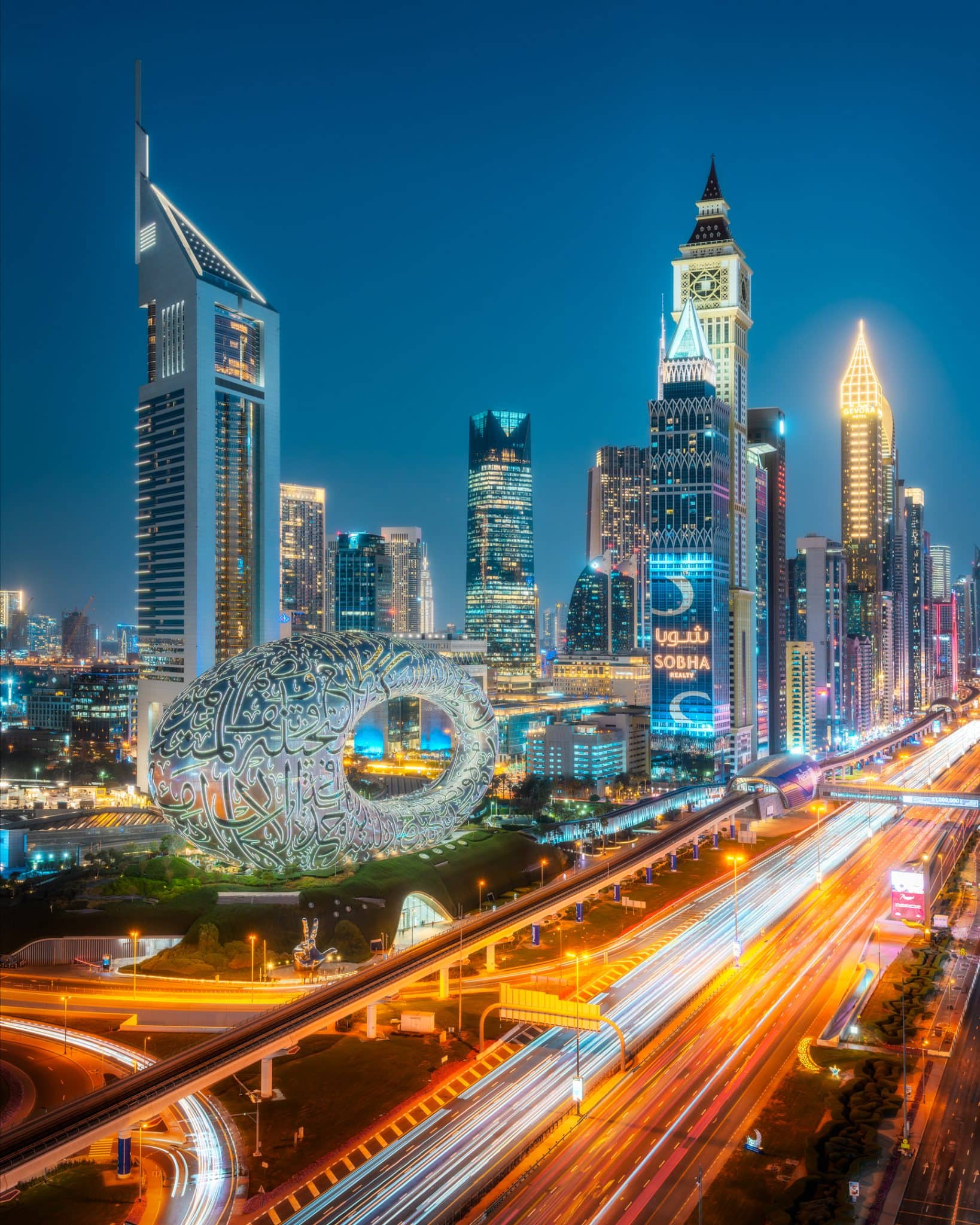 Museum of the Future at Night – A Photography Experience